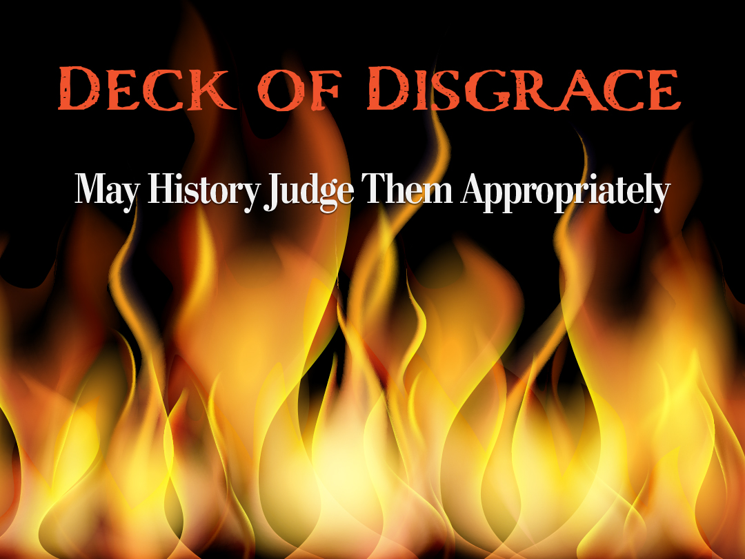 Deck of Disgrace - Deck of Disgrace